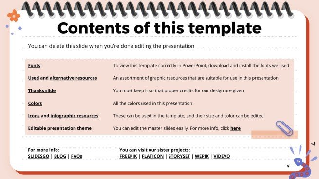 Academic Notebook Theme for College Presentation