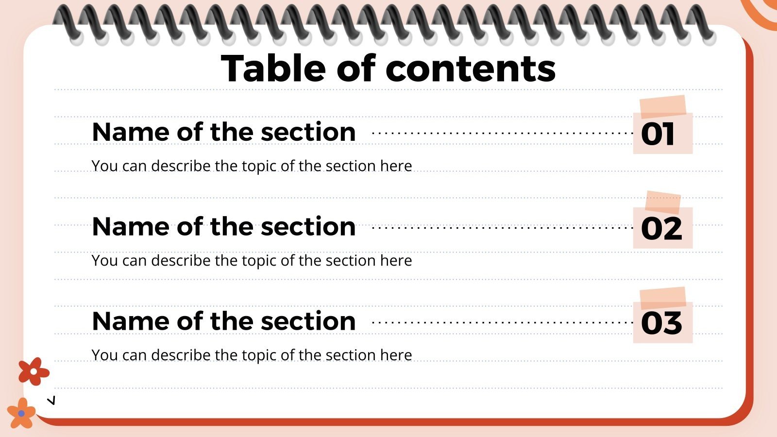 Academic Notebook Theme For College Presentation