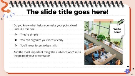 Academic Notebook Theme for College Presentation