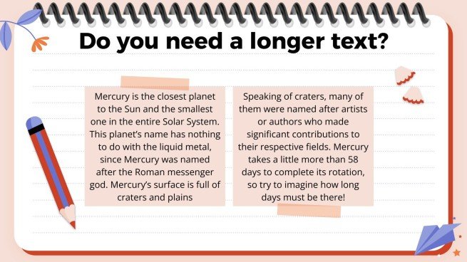 Academic Notebook Theme for College Presentation