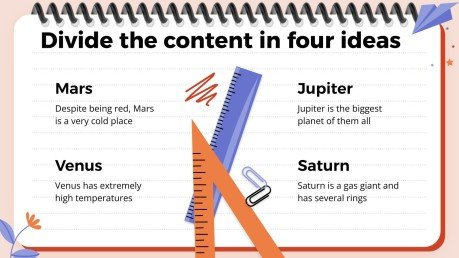 Academic Notebook Theme for College Presentation