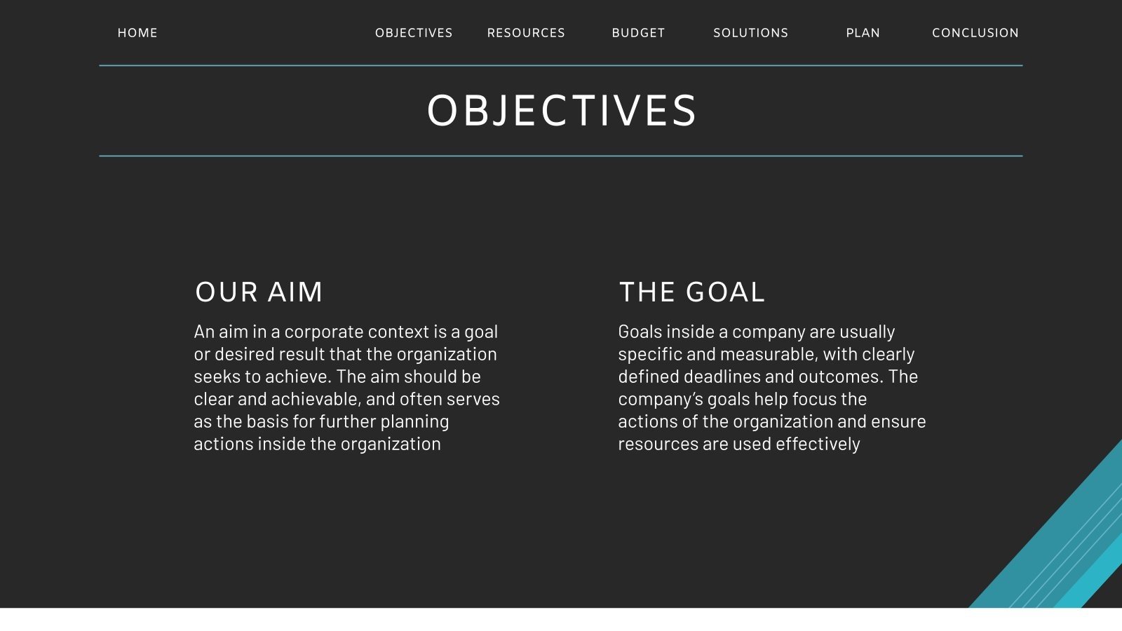 Corporate Website Project Proposal Presentation