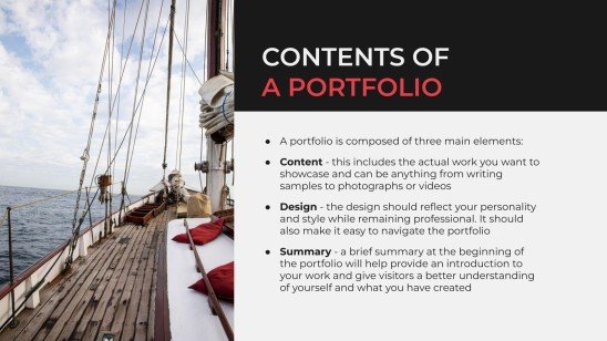 Sailboat & Yacht Photographer Portfolio Presentation