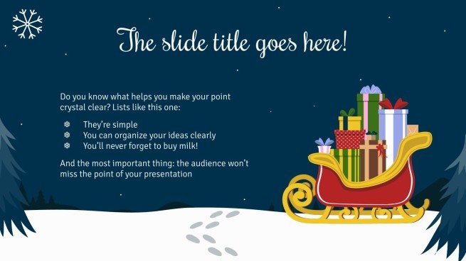 Sleigh Presentation