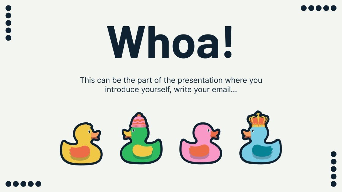 Rubber Duck Presentation