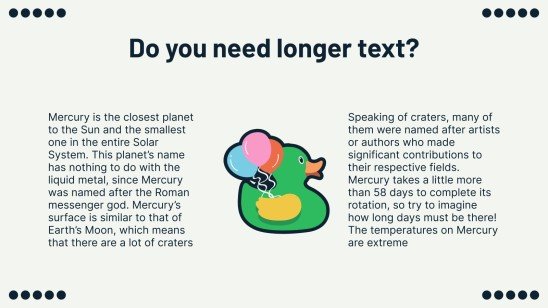 Rubber Duck Presentation