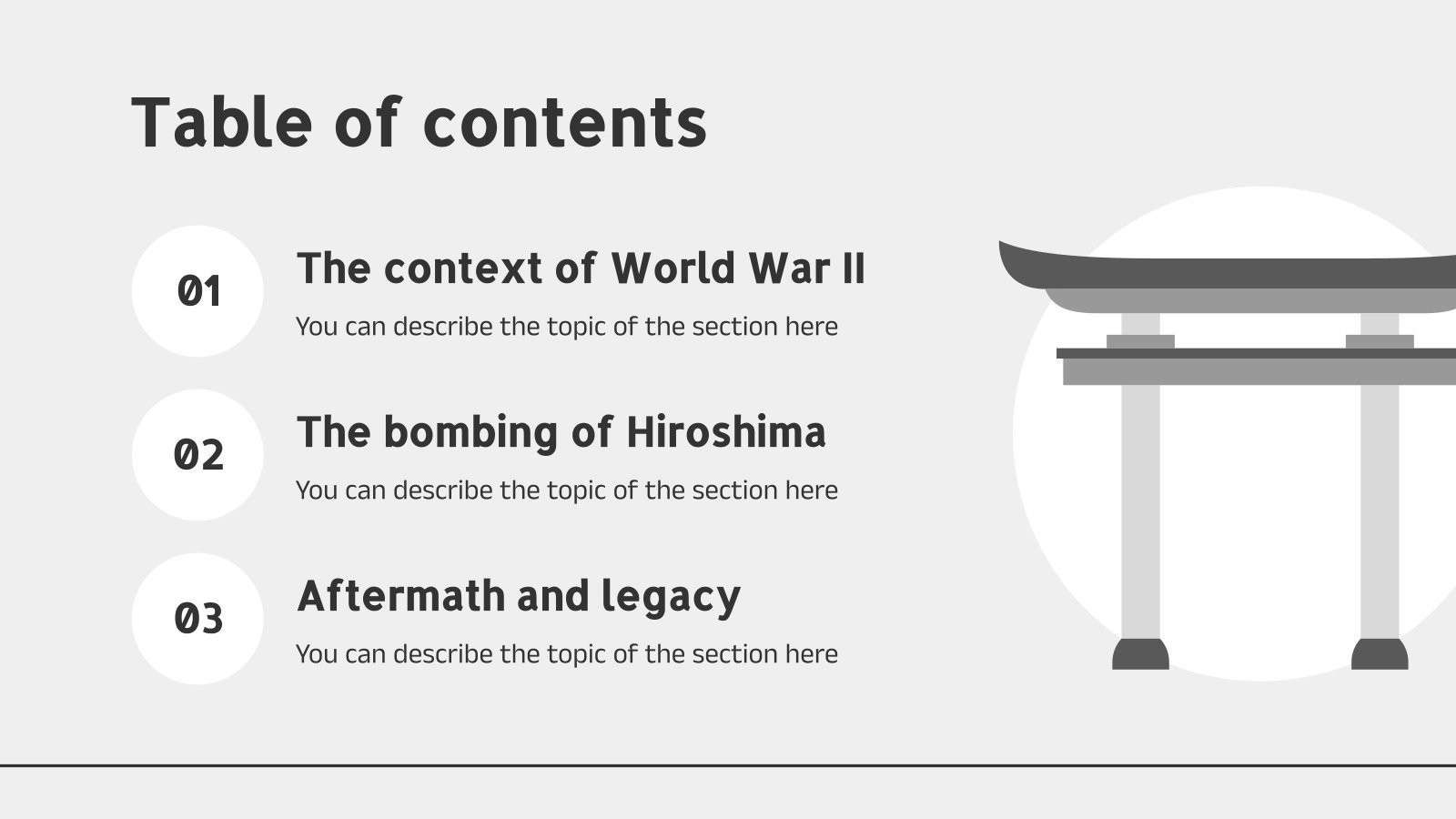 History of Hiroshima Atomic Bomb Presentation