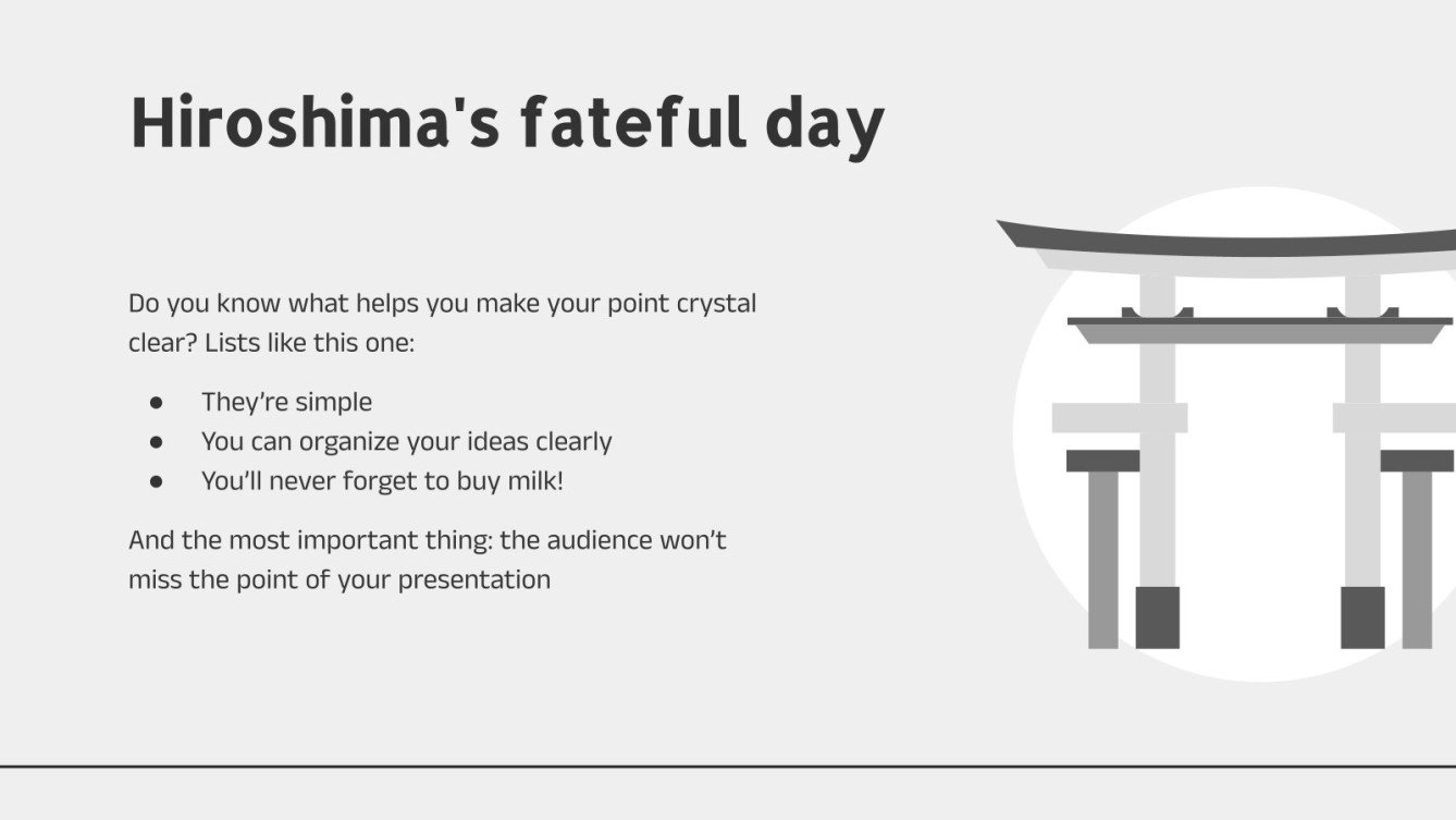 History of Hiroshima Atomic Bomb Presentation