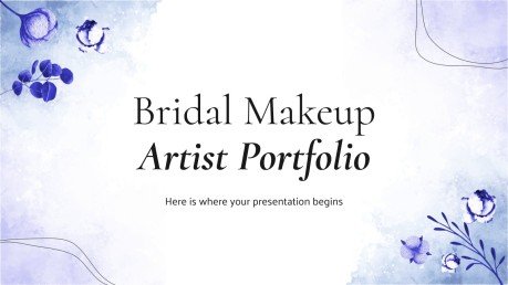 Free Google Slides and PowerPoint templates about makeup