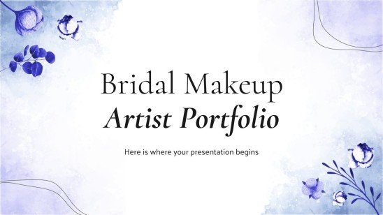 Free Google Slides and PowerPoint templates about makeup