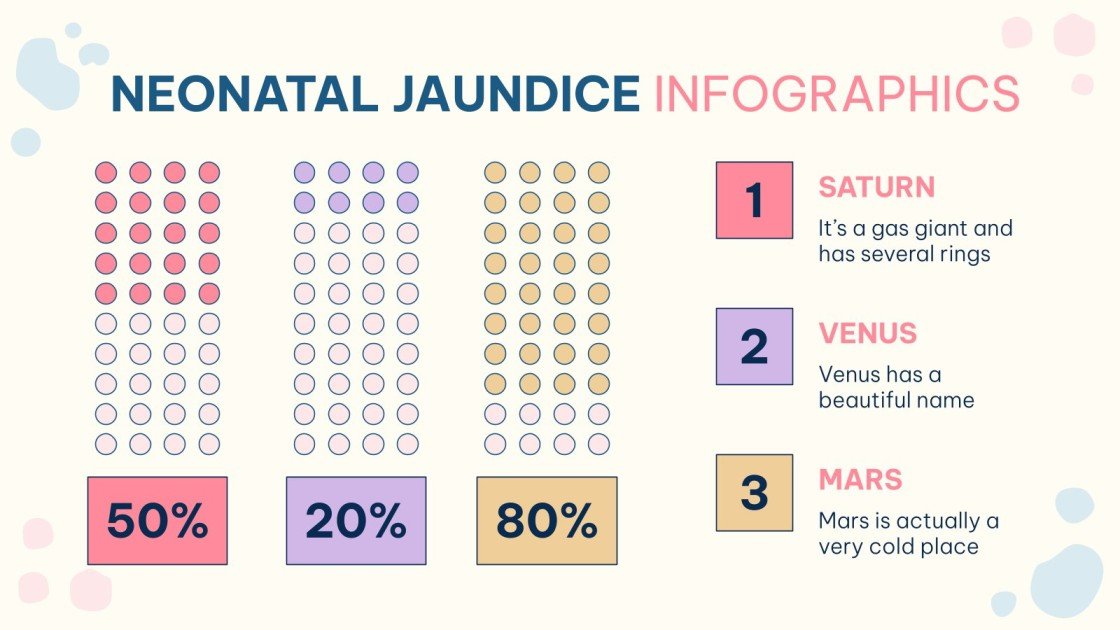 Neonatal Jaundice Disease Infographics Template
