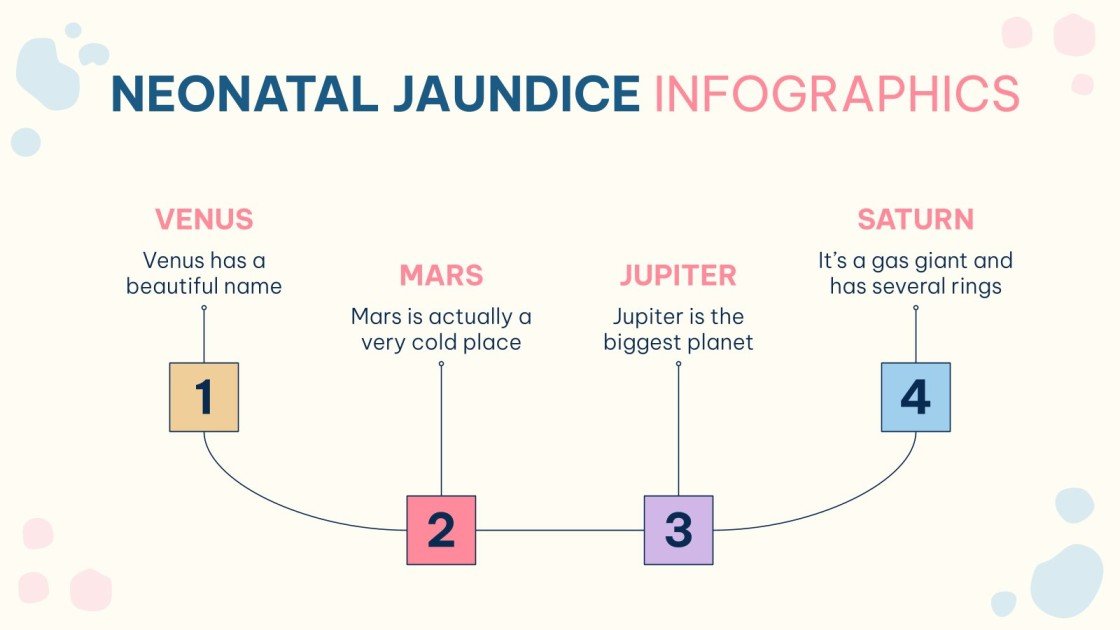 Neonatal Jaundice Disease Infographics Template