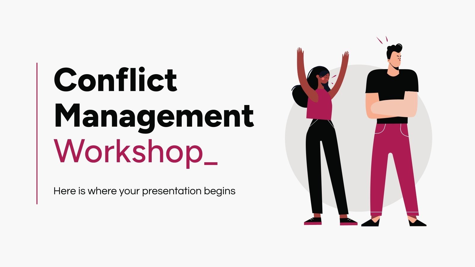 Conflict Management Workshop Presentation