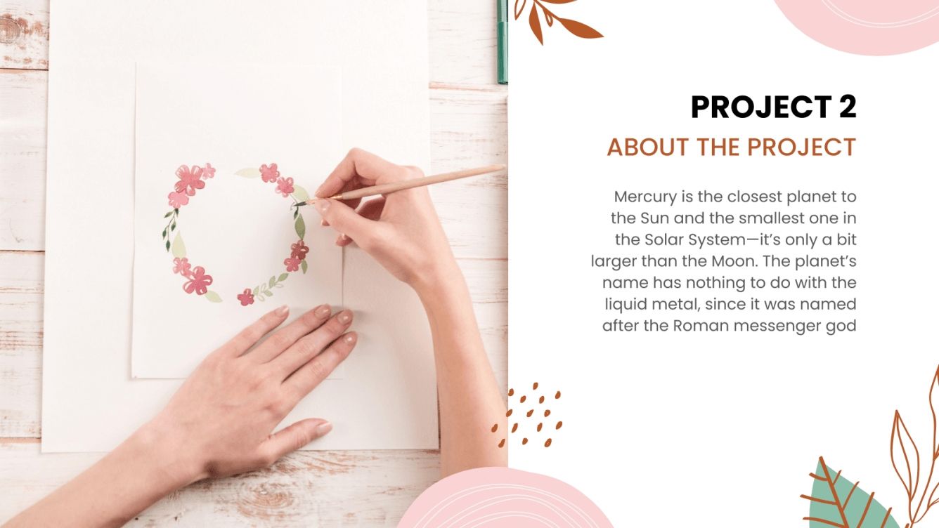 Pastel Portfolio Google Slides theme & PowerPoint template