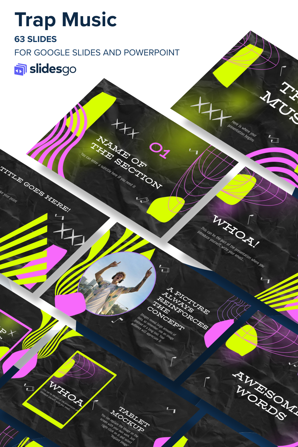 Trap Music | Google Slides and PowerPoint