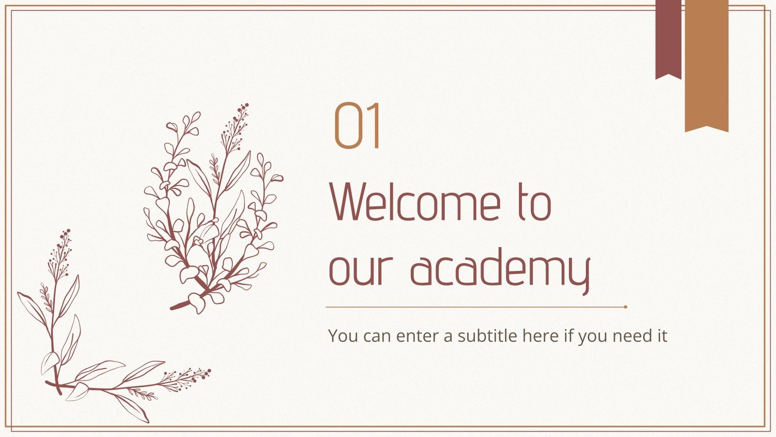 Floral Vintage Academia Aesthetic Theme for School