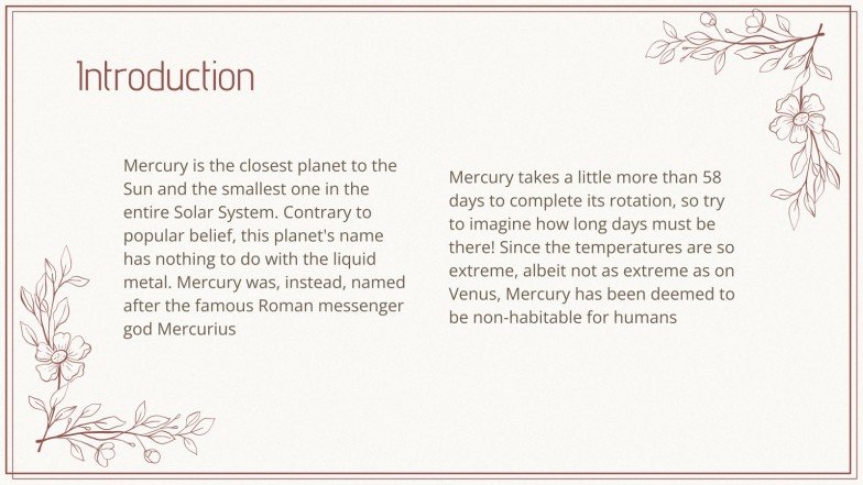 Floral Vintage Academia Aesthetic Theme for School