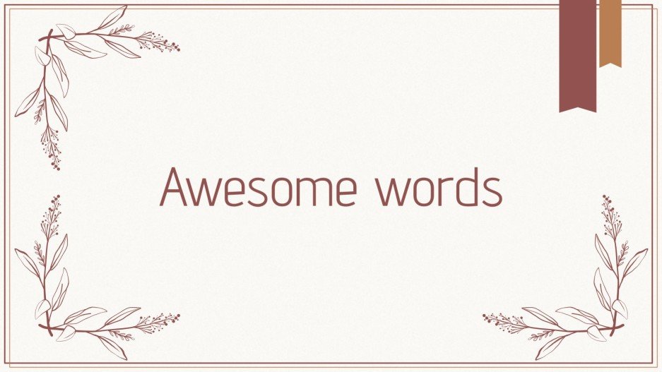 Floral Vintage Academia Aesthetic Theme for School