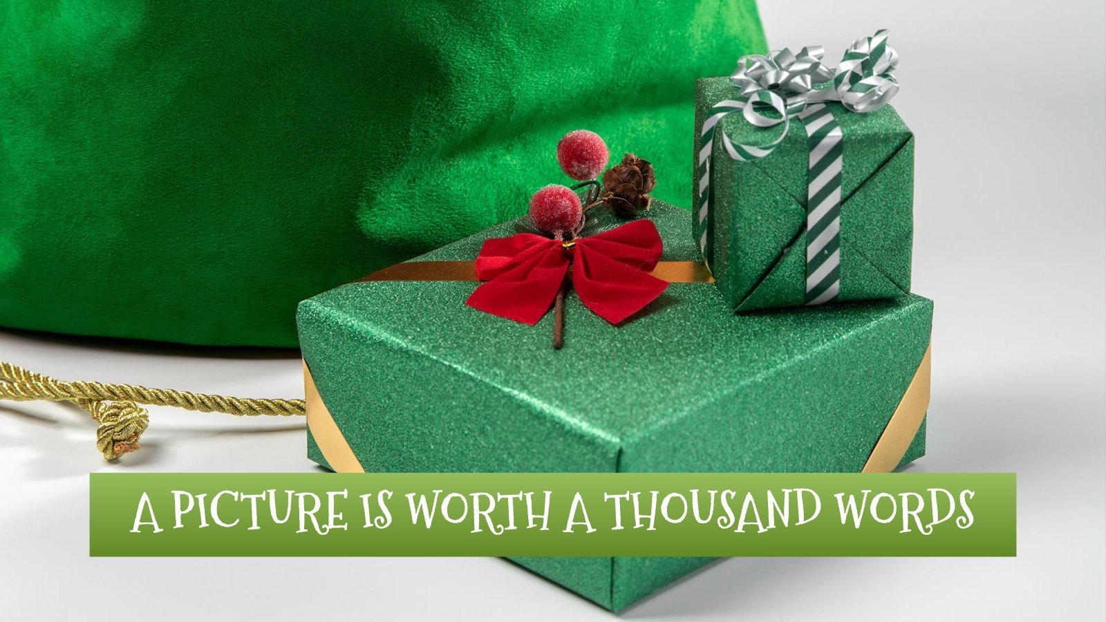 Green Christmas Monster Theme