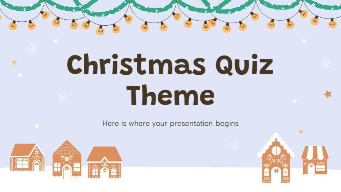 Christmas Quiz Theme Presentation