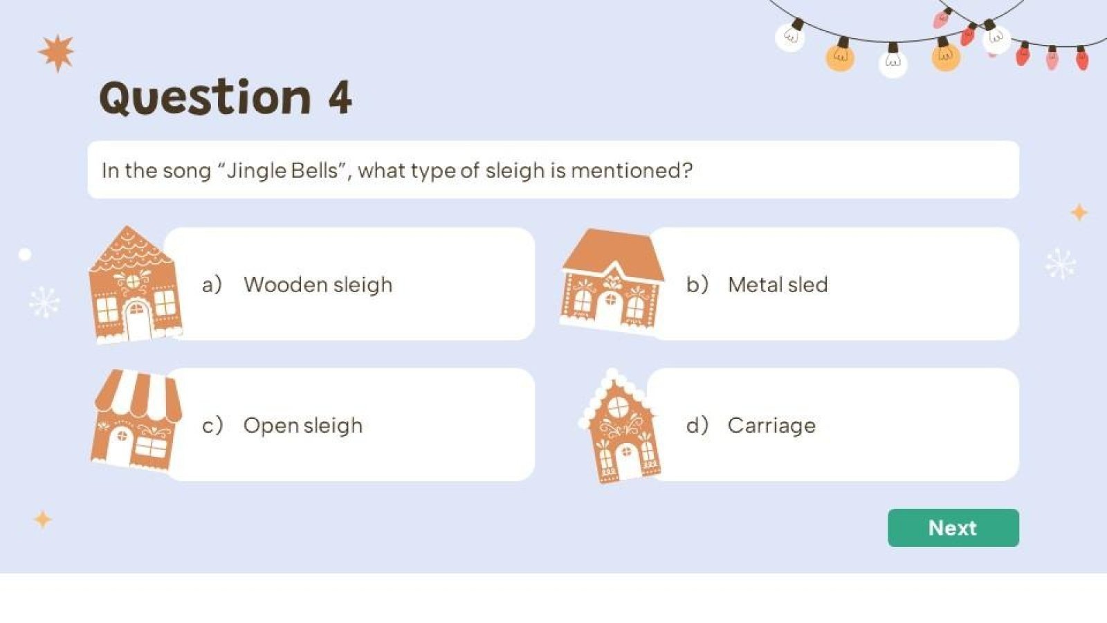 Christmas Quiz Theme Presentation