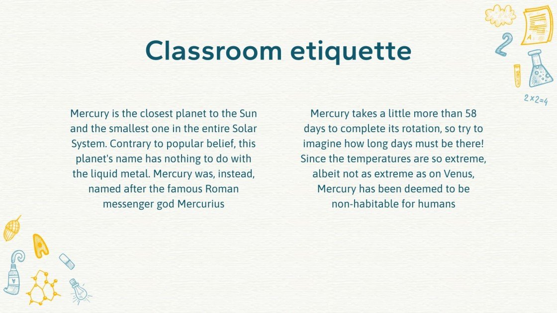 Class Orientation: Guide for Students Presentation