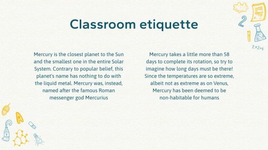 Class Orientation: Guide for Students Presentation