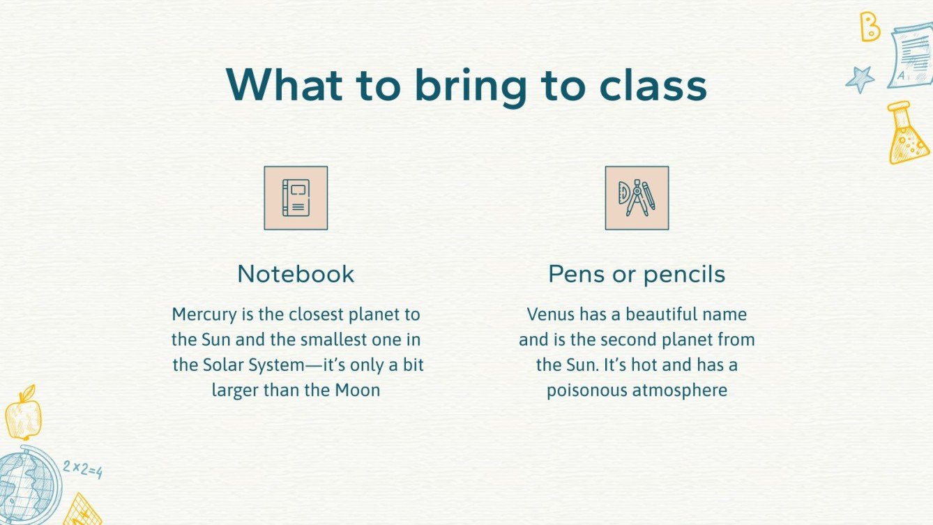 Class Orientation: Guide for Students Presentation