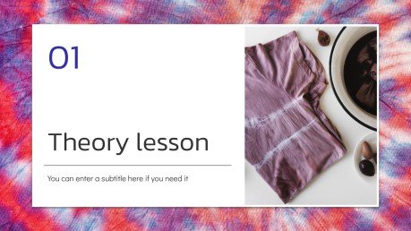 T-Shirt Tie Dye Workshop Presentation