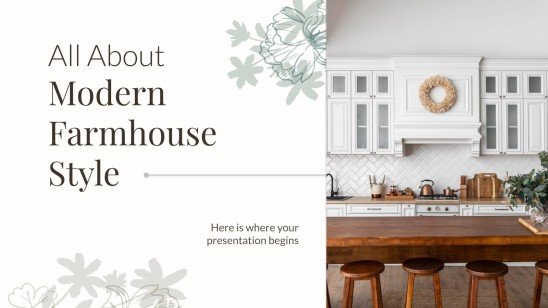 All About Modern Farmhouse Style Presentation