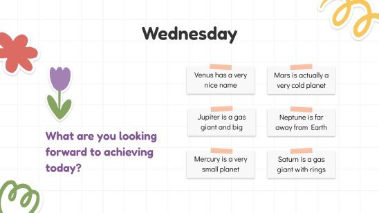 Morning Message for Classroom Presentation