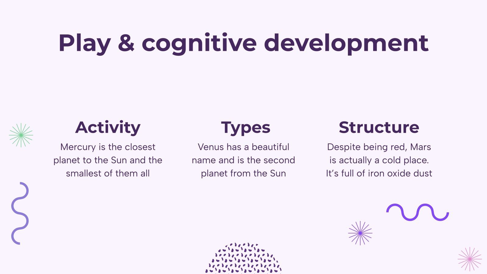 Cognitive Development in Early Childhood Presentation
