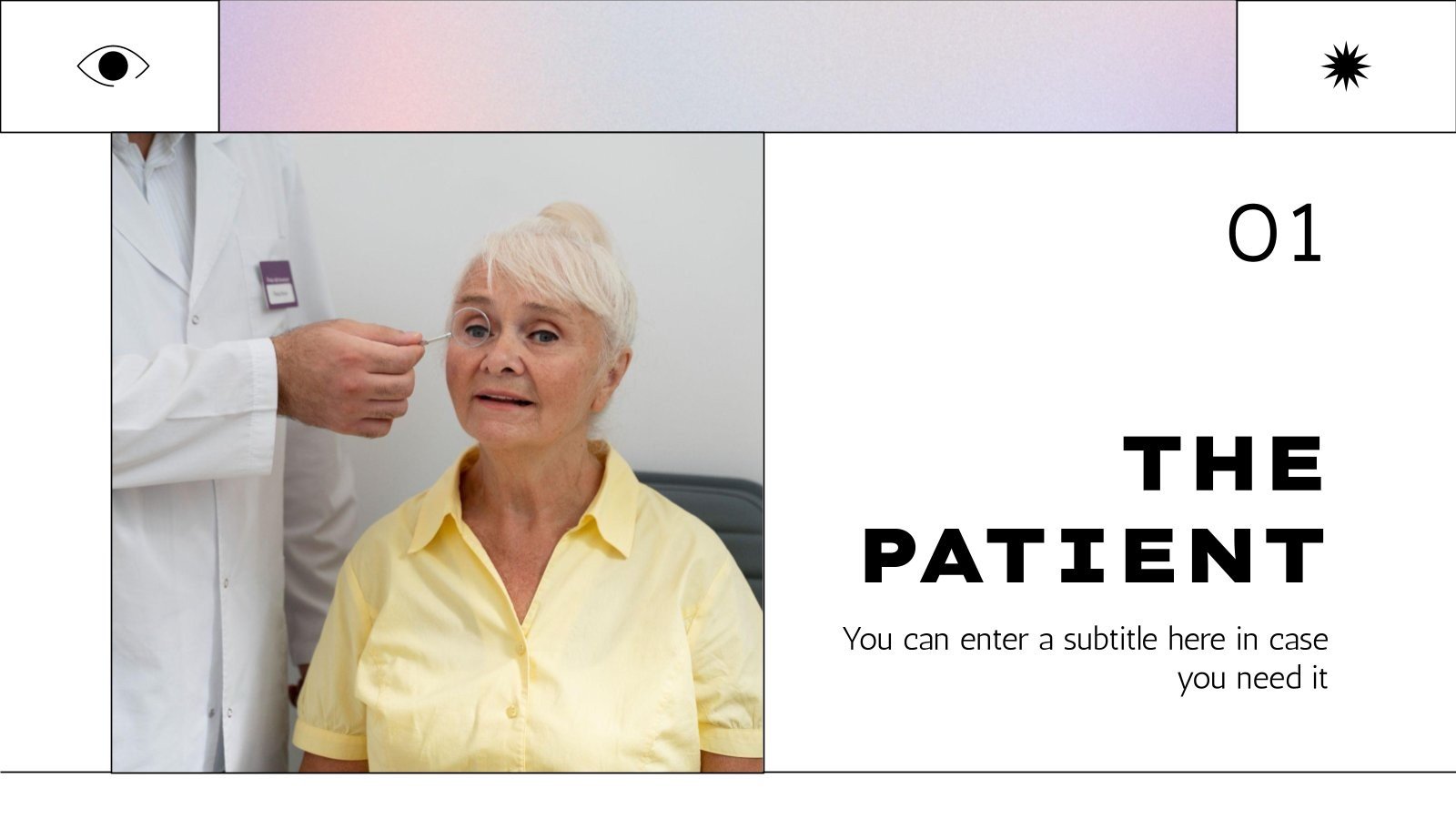 Ophthalmic Clinical Case: Eye Pain | Google Slides & PPT