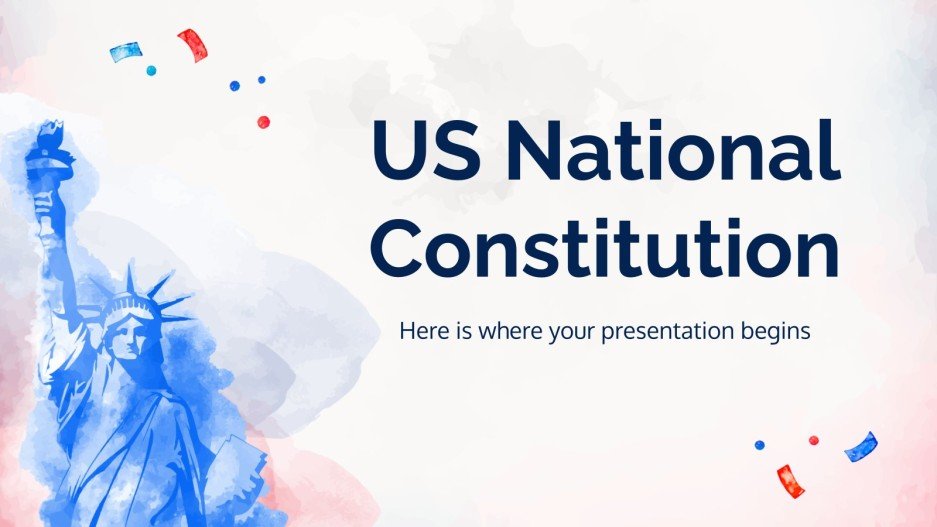 US National Constitution Presentation