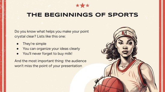 Vintage Style Sports Theme Presentation