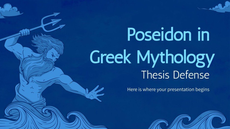 Poseidon in Greek Mythology Thesis Defense Presentation