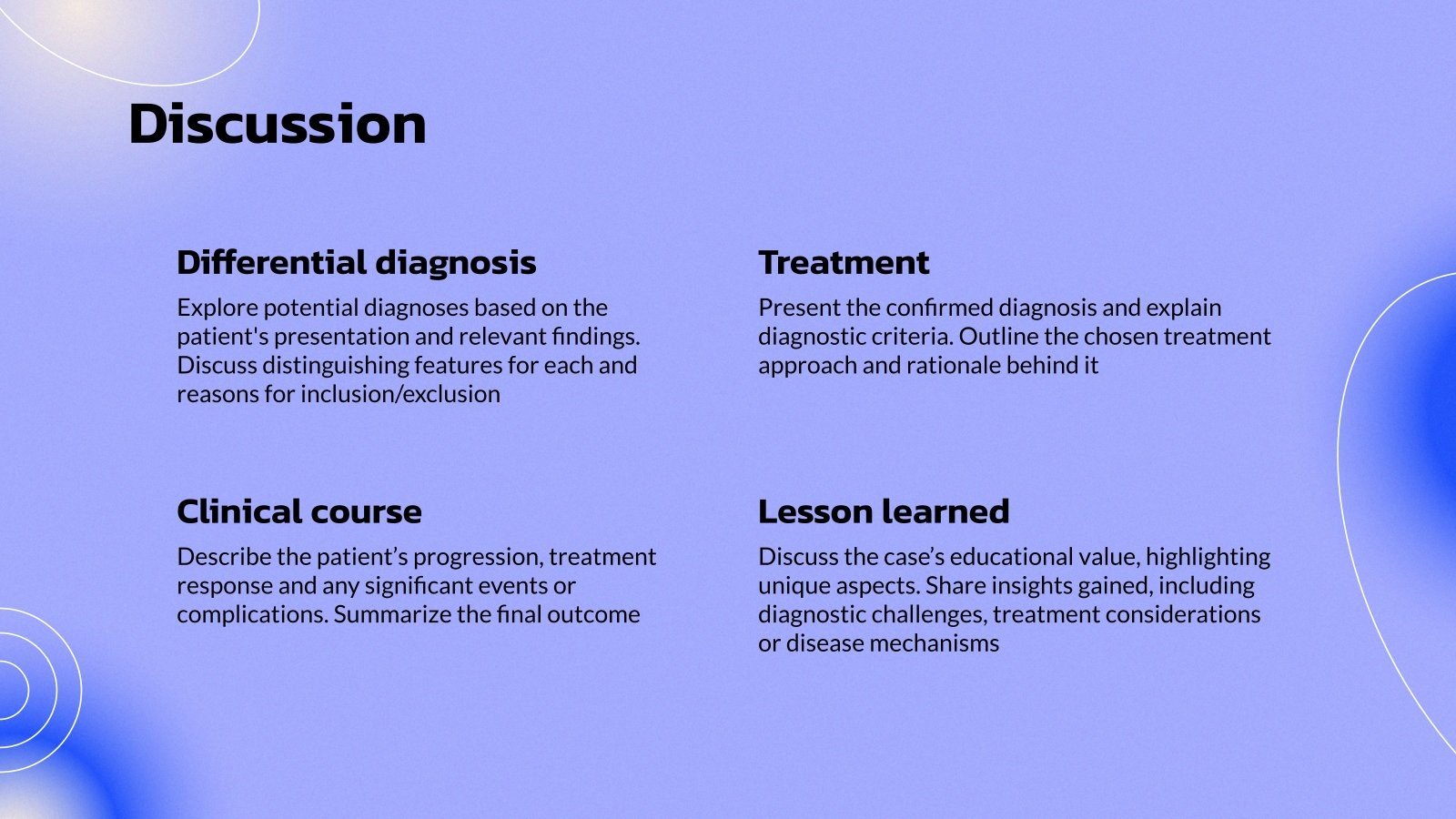 Surgical Drain Clinical Case Presentation