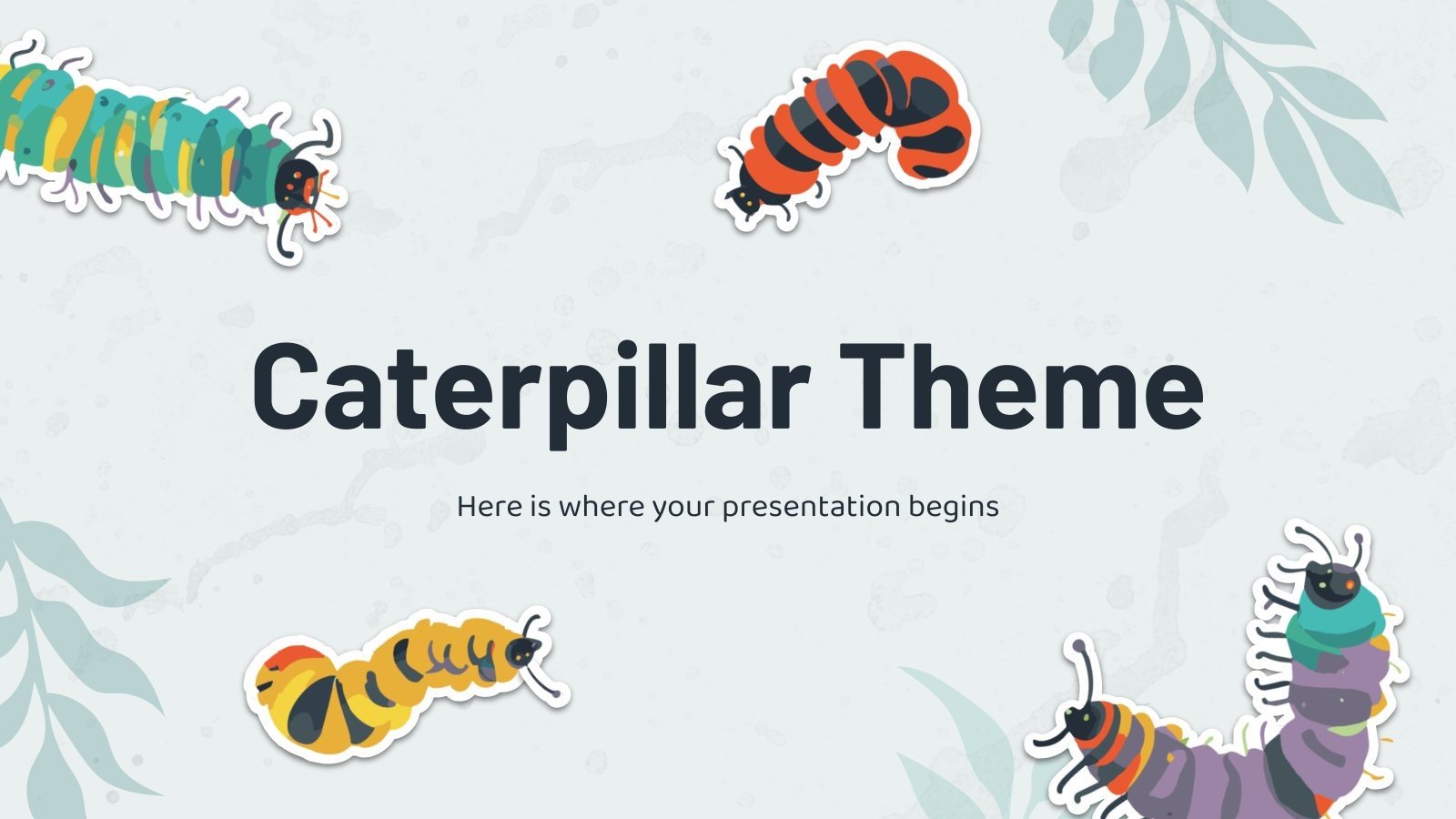 Caterpillar Theme Presentation