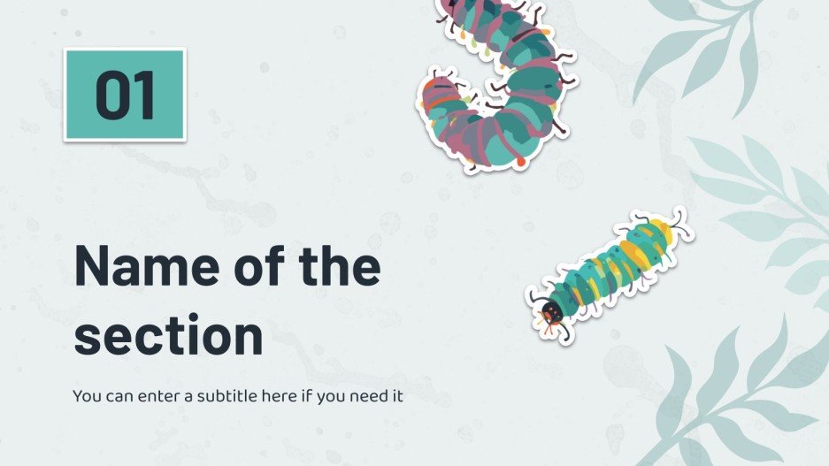 Caterpillar Theme Presentation