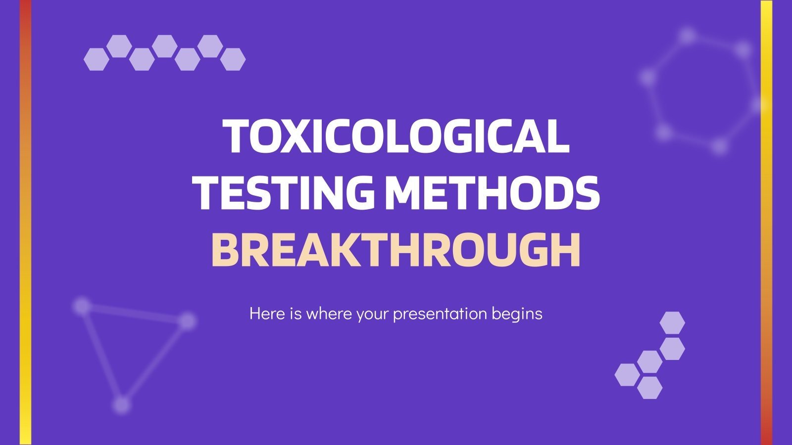 Toxicological Testing Methods Breakthrough Presentation