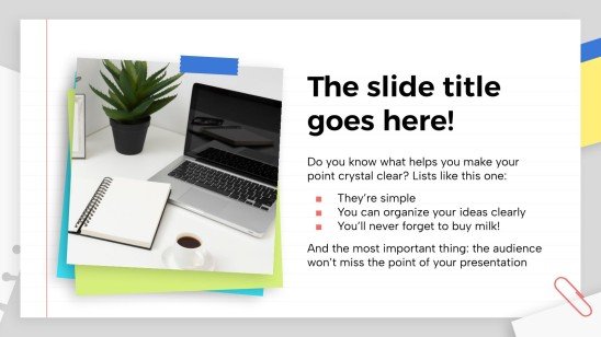 Notebook Sheet Templates Presentation