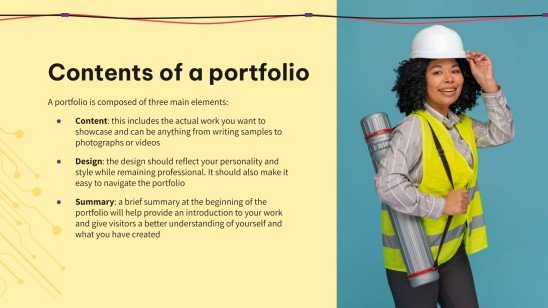 Electrical Engineer Portfolio | Google Slides & PowerPoint