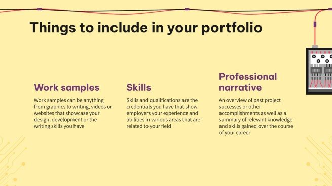 Electrical Engineer Portfolio | Google Slides & PowerPoint