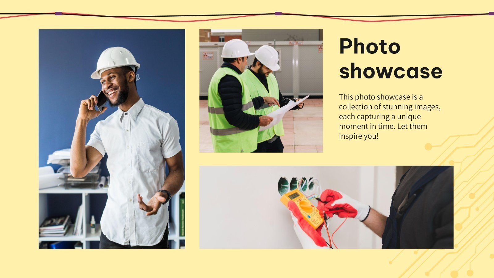 Electrical Engineer Portfolio | Google Slides & PowerPoint