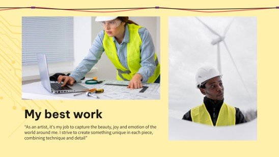 Electrical Engineer Portfolio | Google Slides & PowerPoint