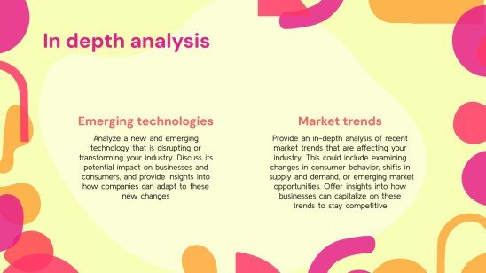 Ecstatic Colors Newsletter | Google Slides & PowerPoint