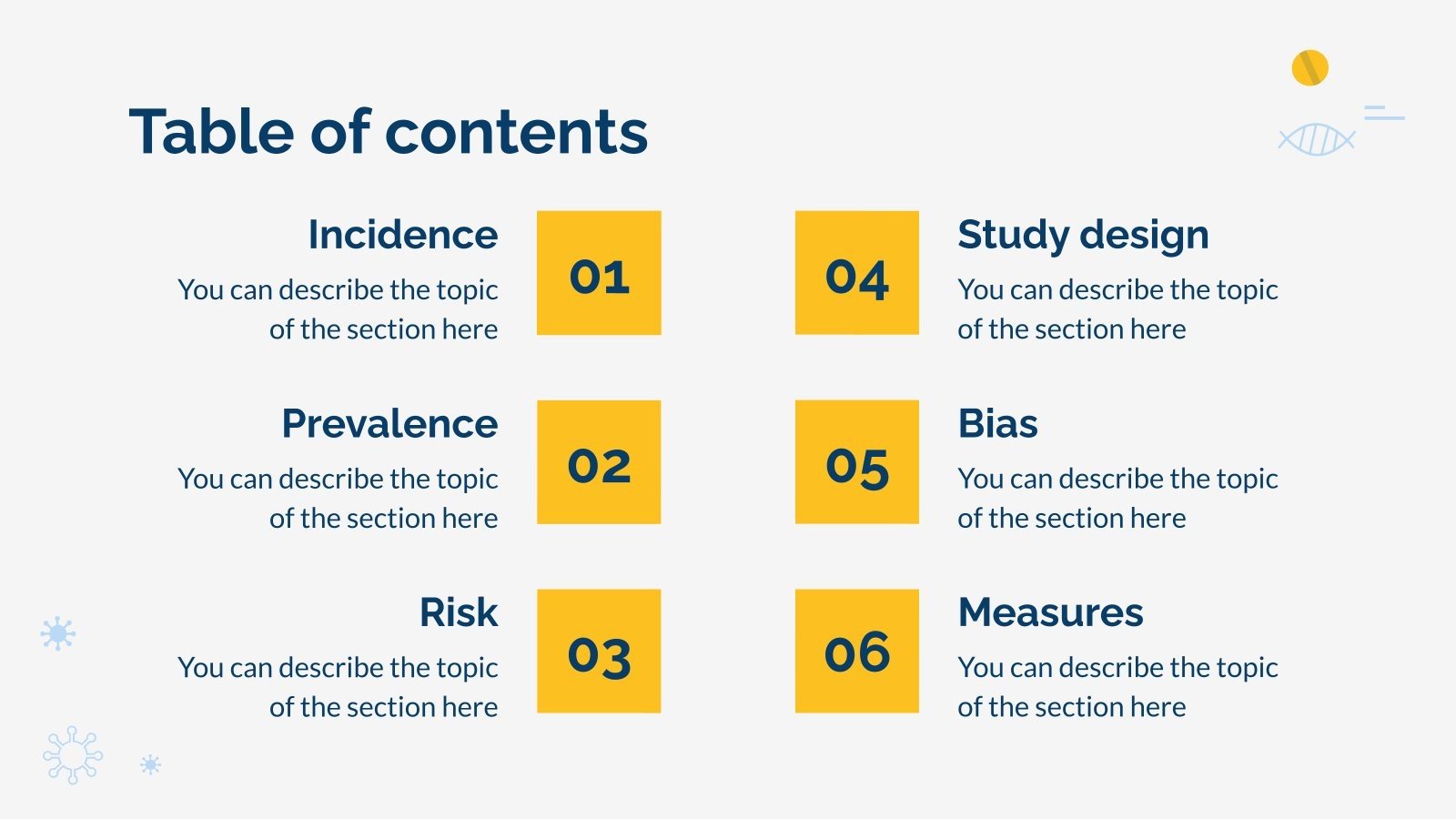 Study Design and Measures of Disease Frequency