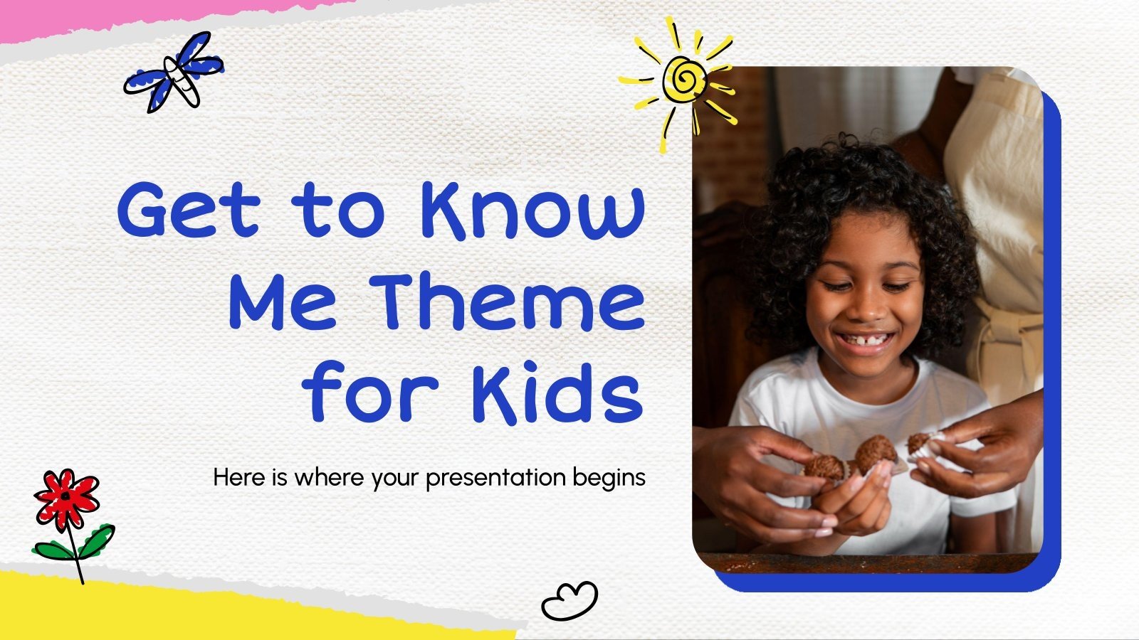Get To Know Me Theme for Kids Presentation