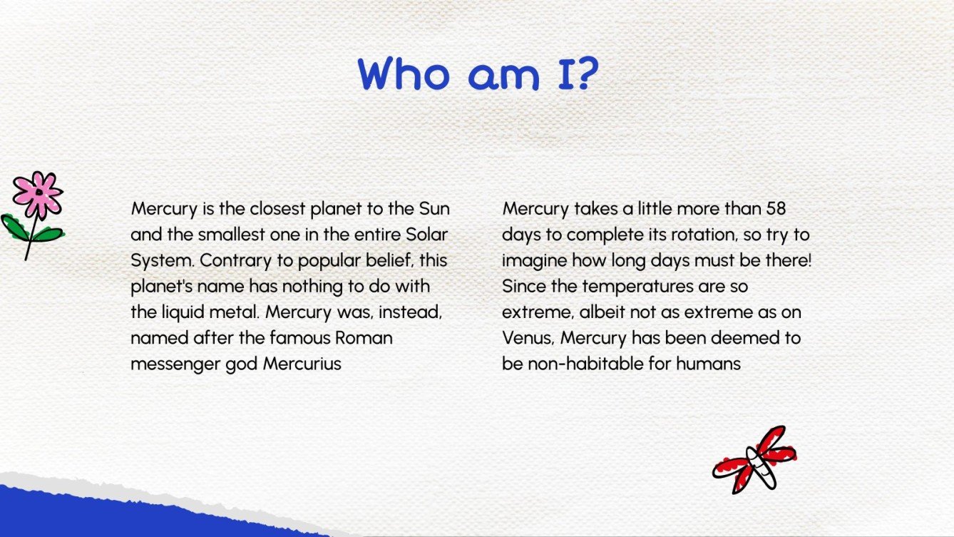 Get To Know Me Theme for Kids Presentation