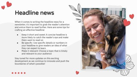 Pet Adoption Newsletter Presentation